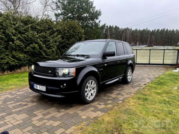 Black Land Rover Range Rover Sport 2012 in Riga, with an engine capacity of 3.00 L and mileage of 325 thousand km for 10950 €, photo 2 on AUTOMOTO.COM.LV