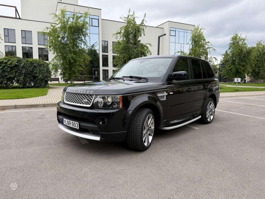 Melns Land Rover Range Rover Sport 2012 Šilutė, ar dzinēja tilpumu 2.99 L un nobraukumu 163 tūkst. km par 13900 €, foto 1 vietnē AUTOMOTO.COM.LV