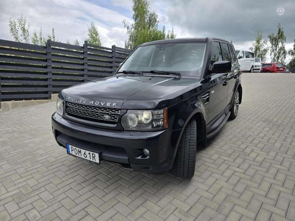 Black Land Rover Range Rover Sport 2012 in Telschi, with an engine capacity of 2.99 L and mileage of 260 thousand km for 6999 €, photo 2 on AUTOMOTO.COM.LV