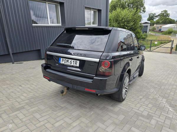 Black Land Rover Range Rover Sport 2012 in Telschi, with an engine capacity of 2.99 L and mileage of 260 thousand km for 6999 €, photo 9 on AUTOMOTO.COM.LV