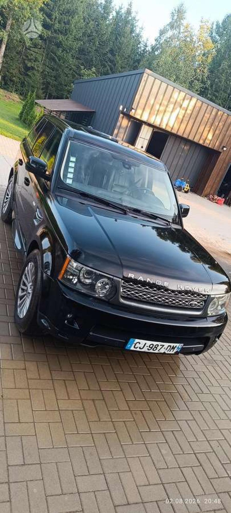 Melns Land Rover Range Rover Sport 2012 Skaudvilė, ar dzinēja tilpumu 3.00 L un nobraukumu 190 tūkst. km par 9500 €, foto 4 vietnē AUTOMOTO.COM.LV