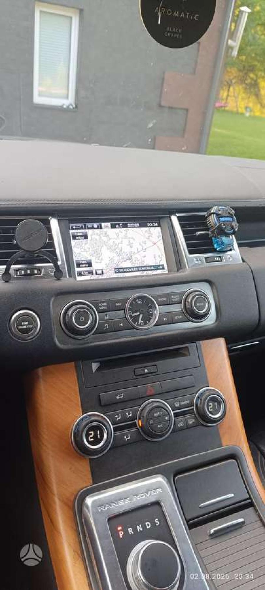 Melns Land Rover Range Rover Sport 2012 Skaudvilė, ar dzinēja tilpumu 3.00 L un nobraukumu 190 tūkst. km par 9500 €, foto 15 vietnē AUTOMOTO.COM.LV