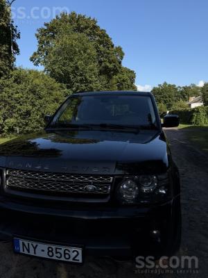 Melns Land Rover Range Rover Sport 2012 Liepāja, ar dzinēja tilpumu 3.00 L un nobraukumu 316 tūkst. km par 9600 €, foto 3 vietnē AUTOMOTO.COM.LV