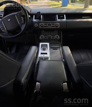 Melns Land Rover Range Rover Sport 2012 Liepāja, ar dzinēja tilpumu 3.00 L un nobraukumu 316 tūkst. km par 9600 €, foto 5 vietnē AUTOMOTO.COM.LV