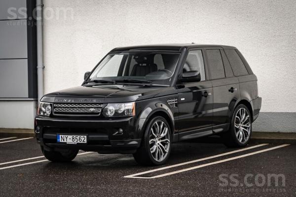 Melns Land Rover Range Rover Sport 2012 Rīga, ar dzinēja tilpumu 3.00 L un nobraukumu 317 tūkst. km par 8500 €, foto 1 vietnē AUTOMOTO.COM.LV