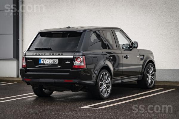 Melns Land Rover Range Rover Sport 2012 Rīga, ar dzinēja tilpumu 3.00 L un nobraukumu 317 tūkst. km par 8500 €, foto 5 vietnē AUTOMOTO.COM.LV
