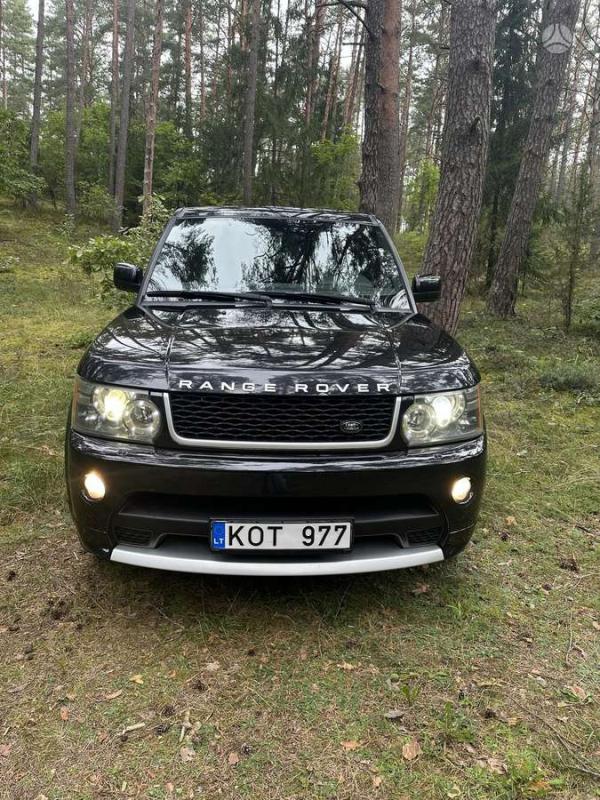 Melns Land Rover Range Rover Sport 2012 Viļņa, ar dzinēja tilpumu 2.99 L un nobraukumu 192 tūkst. km par 9500 €, foto 1 vietnē AUTOMOTO.COM.LV