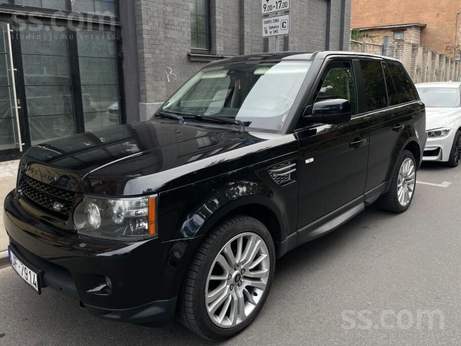 Melns Land Rover Range Rover Sport 2013 Rīga, ar dzinēja tilpumu 3.00 L un nobraukumu 279 tūkst. km par 6700 €, foto 1 vietnē AUTOMOTO.COM.LV