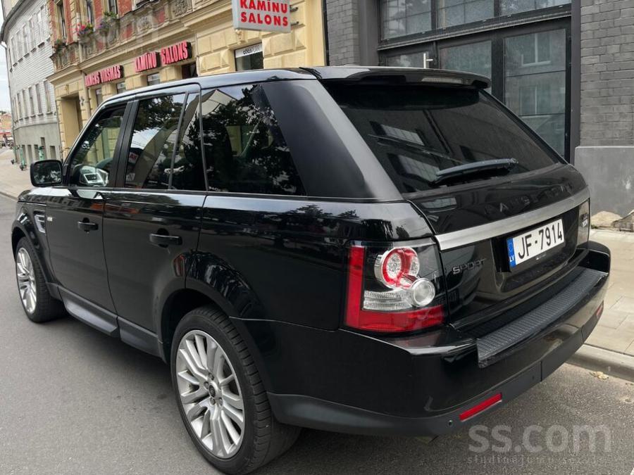 Melns Land Rover Range Rover Sport 2013 Rīga, ar dzinēja tilpumu 3.00 L un nobraukumu 279 tūkst. km par 6700 €, foto 2 vietnē AUTOMOTO.COM.LV