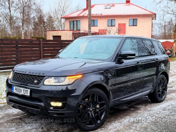 Black Land Rover Range Rover Sport 2013 in Tallinn, with an engine capacity of 3.00 L and mileage of 243 thousand km for 15490 €, photo 1 on AUTOMOTO.COM.LV
