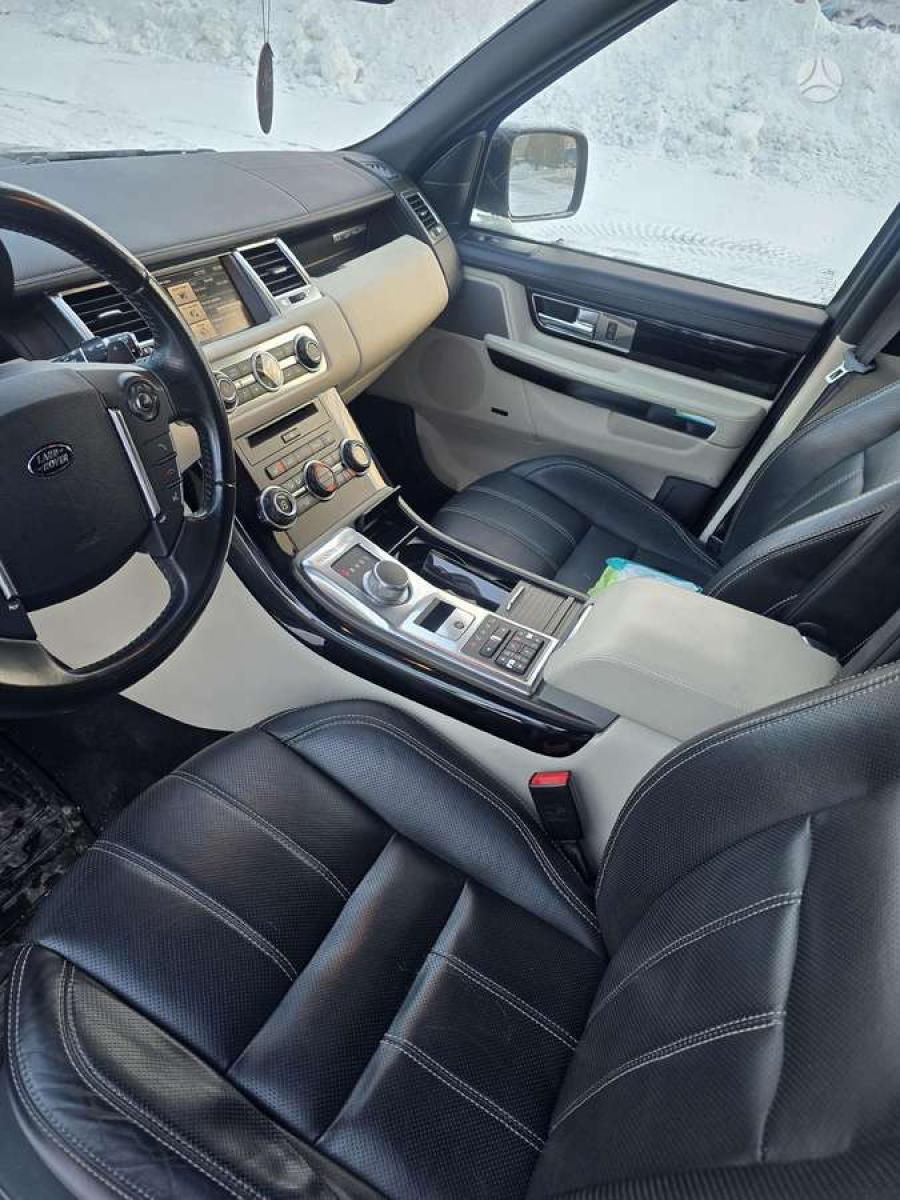 Melns Land Rover Range Rover Sport 2013 Klaipėda, ar dzinēja tilpumu 2.99 L un nobraukumu 197 tūkst. km par 12000 €, foto 7 vietnē AUTOMOTO.COM.LV