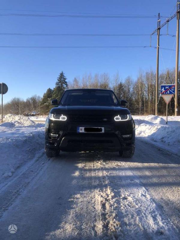 Melns Land Rover Range Rover Sport 2013 Jonava, ar dzinēja tilpumu 2.99 L un nobraukumu 206 tūkst. km par 20500 €, foto 3 vietnē AUTOMOTO.COM.LV
