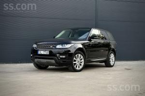 Black Land Rover Range Rover Sport 2013 in Riga, with an engine capacity of 3.00 L and mileage of 223 thousand km for 14900 €, photo  on AUTOMOTO.COM.LV