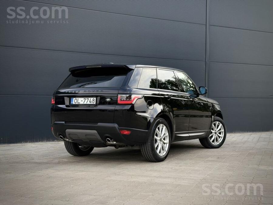 Black Land Rover Range Rover Sport 2013 in Riga, with an engine capacity of 3.00 L and mileage of 223 thousand km for 14900 €, photo 7 on AUTOMOTO.COM.LV