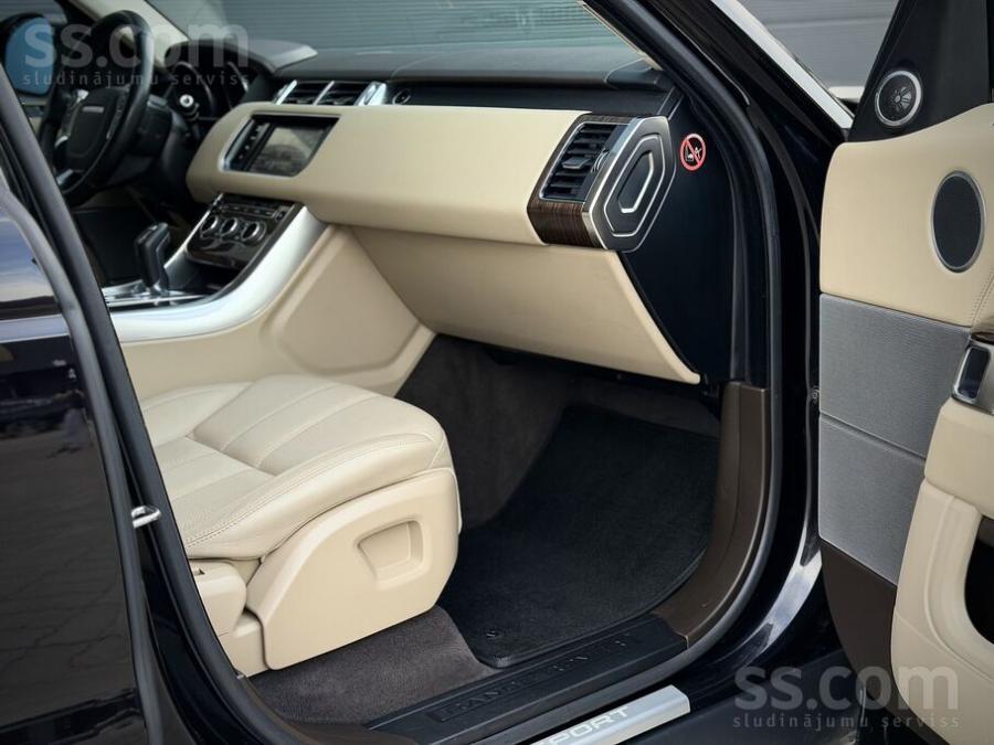 Black Land Rover Range Rover Sport 2013 in Riga, with an engine capacity of 3.00 L and mileage of 223 thousand km for 14900 €, photo 20 on AUTOMOTO.COM.LV