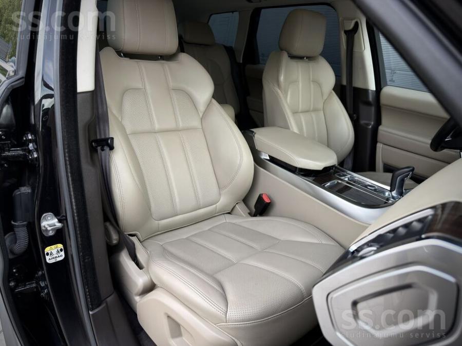 Black Land Rover Range Rover Sport 2013 in Riga, with an engine capacity of 3.00 L and mileage of 223 thousand km for 14900 €, photo 21 on AUTOMOTO.COM.LV
