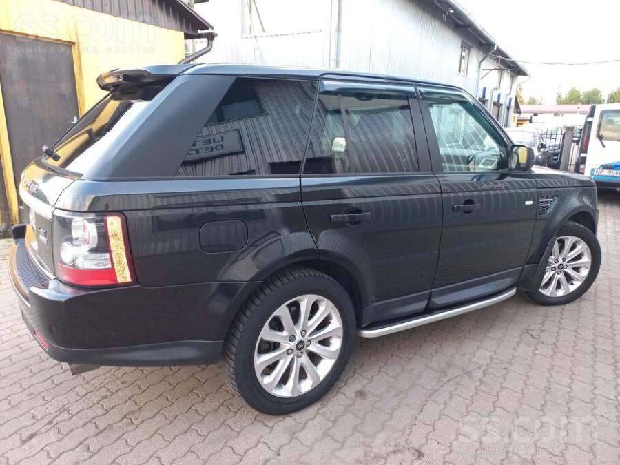 Melns Land Rover Range Rover Sport 2013 Rīga, ar dzinēja tilpumu 3.00 L un nobraukumu 190 tūkst. km par 9000 €, foto 6 vietnē AUTOMOTO.COM.LV