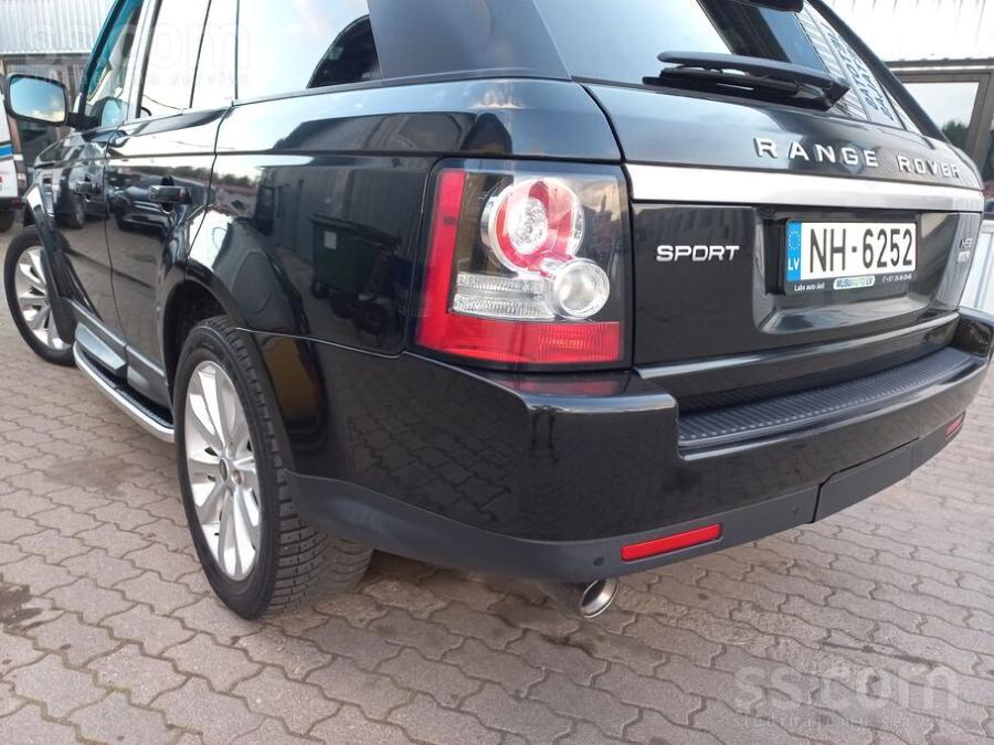 Melns Land Rover Range Rover Sport 2013 Rīga, ar dzinēja tilpumu 3.00 L un nobraukumu 190 tūkst. km par 9000 €, foto 9 vietnē AUTOMOTO.COM.LV