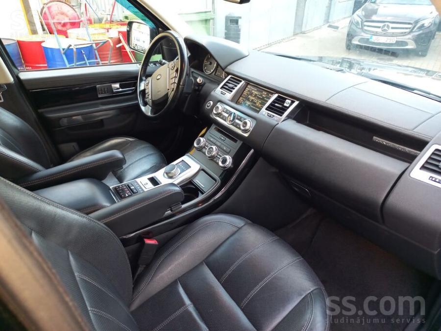 Melns Land Rover Range Rover Sport 2013 Rīga, ar dzinēja tilpumu 3.00 L un nobraukumu 190 tūkst. km par 9000 €, foto 15 vietnē AUTOMOTO.COM.LV