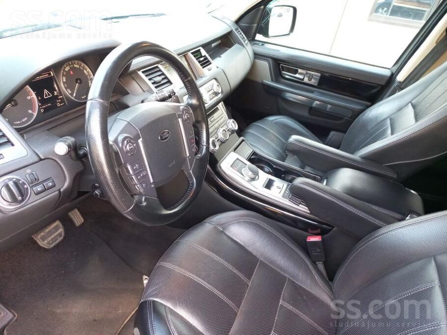 Melns Land Rover Range Rover Sport 2013 Rīga, ar dzinēja tilpumu 3.00 L un nobraukumu 190 tūkst. km par 9000 €, foto 18 vietnē AUTOMOTO.COM.LV