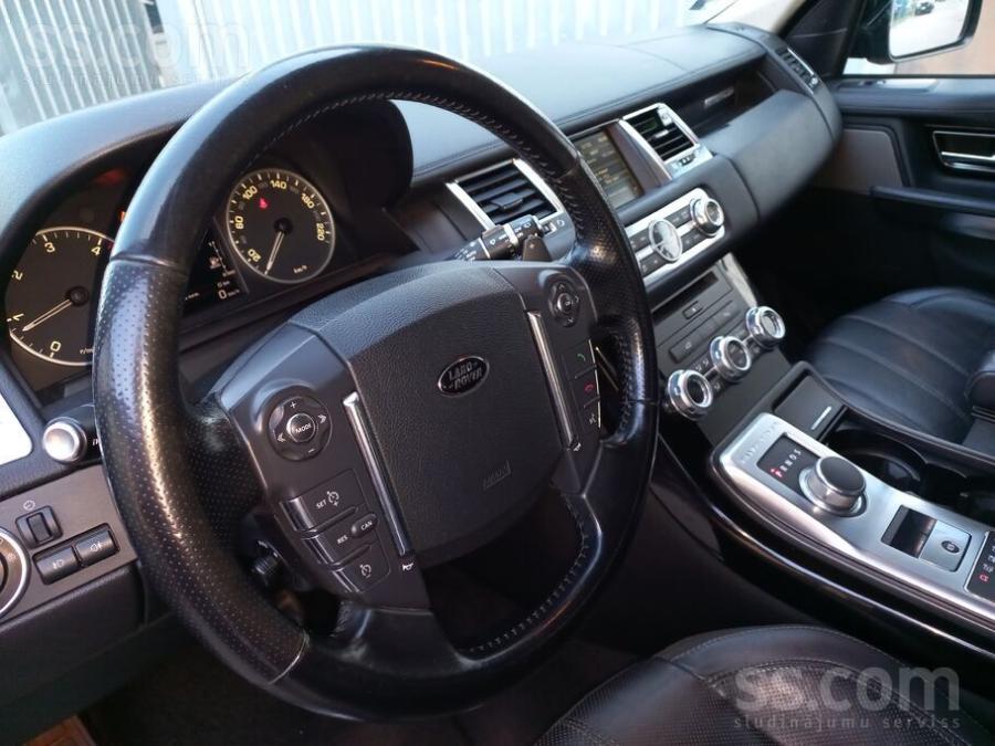 Melns Land Rover Range Rover Sport 2013 Rīga, ar dzinēja tilpumu 3.00 L un nobraukumu 190 tūkst. km par 9000 €, foto 21 vietnē AUTOMOTO.COM.LV