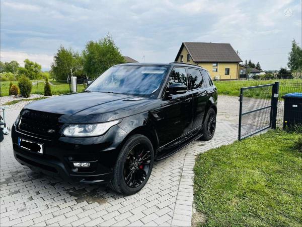 Black Land Rover Range Rover Sport 2013 in Palanga, with an engine capacity of 2.99 L and mileage of 215 thousand km for 16500 €, photo 1 on AUTOMOTO.COM.LV