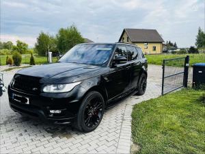 Melns Land Rover Range Rover Sport 2013 Palanga, ar dzinēja tilpumu 2.99 L un nobraukumu 215 tūkst. km par 16500 €, foto  vietnē AUTOMOTO.COM.LV
