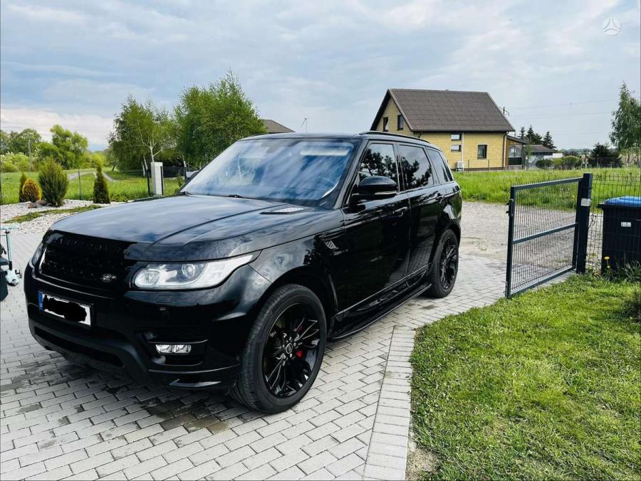 Melns Land Rover Range Rover Sport 2013 Palanga, ar dzinēja tilpumu 2.99 L un nobraukumu 215 tūkst. km par 16500 €, foto 1 vietnē AUTOMOTO.COM.LV