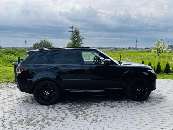 Black Land Rover Range Rover Sport 2013 in Palanga, with an engine capacity of 2.99 L and mileage of 215 thousand km for 16500 €, photo 3 on AUTOMOTO.COM.LV