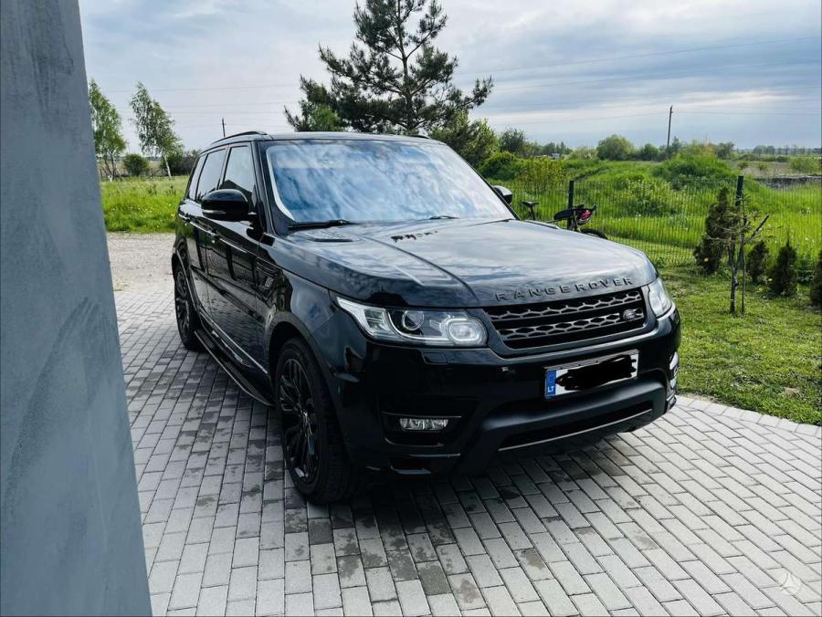 Melns Land Rover Range Rover Sport 2013 Palanga, ar dzinēja tilpumu 2.99 L un nobraukumu 215 tūkst. km par 16500 €, foto 5 vietnē AUTOMOTO.COM.LV
