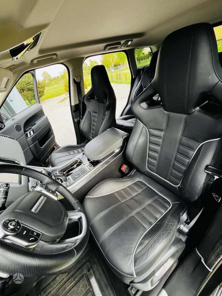 Melns Land Rover Range Rover Sport 2013 Palanga, ar dzinēja tilpumu 2.99 L un nobraukumu 215 tūkst. km par 16500 €, foto 8 vietnē AUTOMOTO.COM.LV