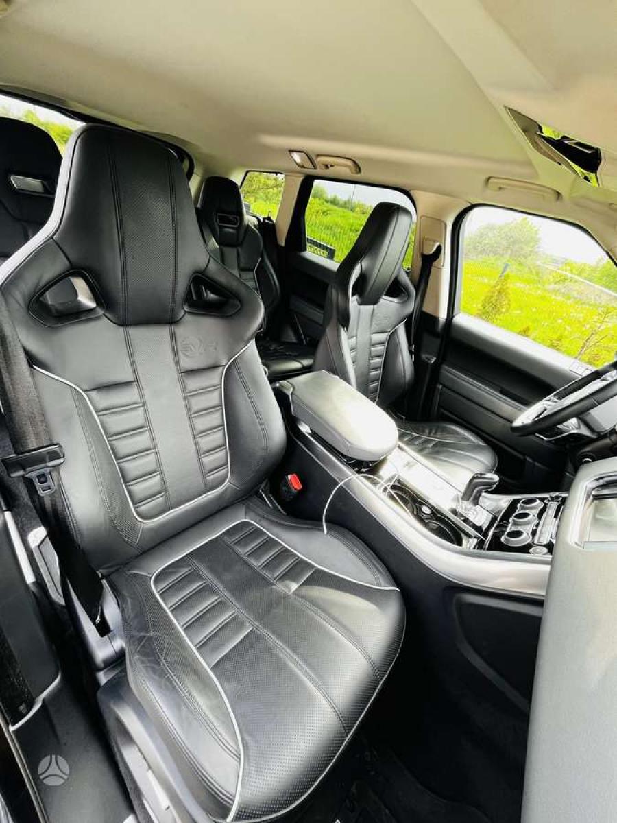 Melns Land Rover Range Rover Sport 2013 Palanga, ar dzinēja tilpumu 2.99 L un nobraukumu 215 tūkst. km par 16500 €, foto 21 vietnē AUTOMOTO.COM.LV