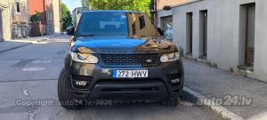 Melns Land Rover Range Rover Sport 2013 Tallina, ar dzinēja tilpumu 3.00 L un nobraukumu 266 tūkst. km par 16500 €, foto 3 vietnē AUTOMOTO.COM.LV