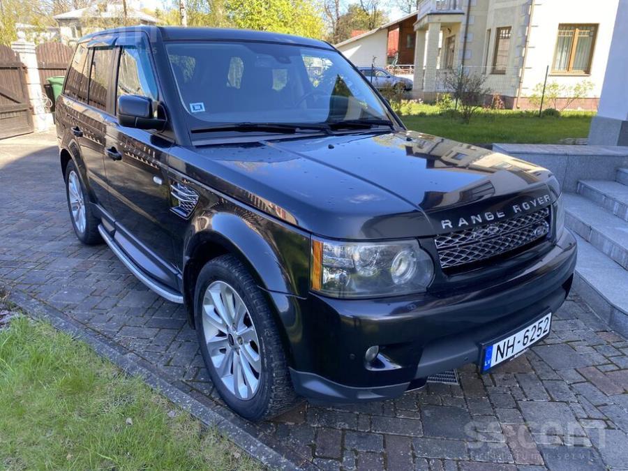 Melns Land Rover Range Rover Sport 2013 Rīga, ar dzinēja tilpumu 3.00 L un nobraukumu 199 tūkst. km par 9700 €, foto 1 vietnē AUTOMOTO.COM.LV
