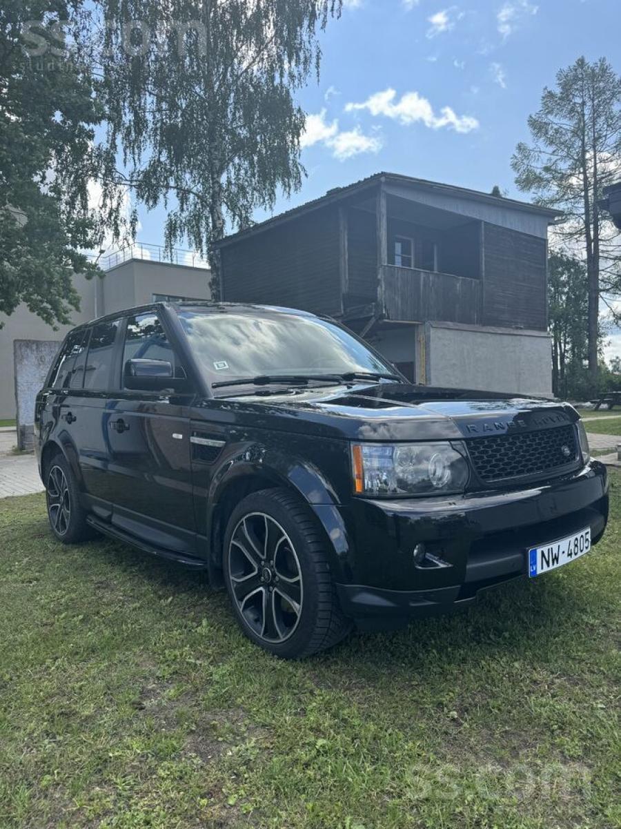 Melns Land Rover Range Rover Sport 2013 Rīga, ar dzinēja tilpumu 3.00 L un nobraukumu 227 tūkst. km par 15200 €, foto 1 vietnē AUTOMOTO.COM.LV