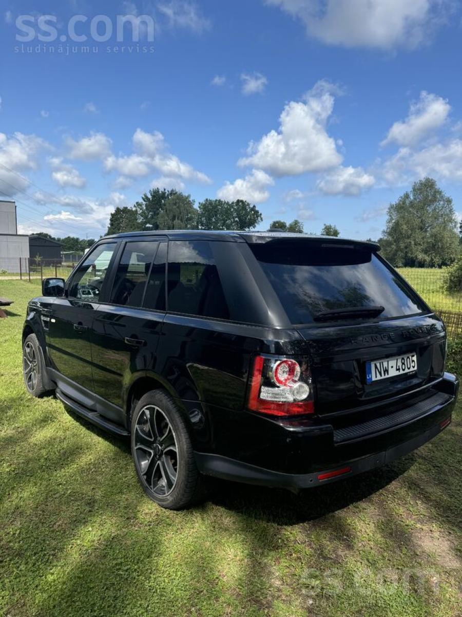 Melns Land Rover Range Rover Sport 2013 Rīga, ar dzinēja tilpumu 3.00 L un nobraukumu 227 tūkst. km par 15200 €, foto 6 vietnē AUTOMOTO.COM.LV