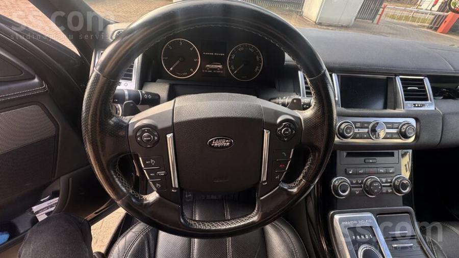 Melns Land Rover Range Rover Sport 2013 Rīga, ar dzinēja tilpumu 3.00 L un nobraukumu 227 tūkst. km par 15200 €, foto 12 vietnē AUTOMOTO.COM.LV