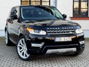 Black Land Rover Range Rover Sport 2014 in Jelgava, with an engine capacity of 3.00 L and mileage of 185 thousand km for 17900 €, photo 2 on AUTOMOTO.COM.LV
