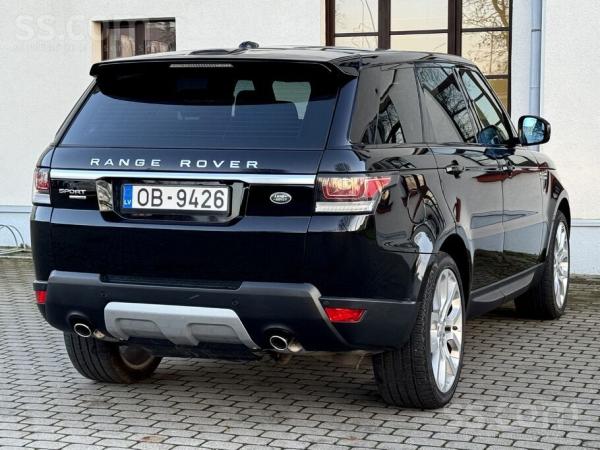 Black Land Rover Range Rover Sport 2014 in Jelgava, with an engine capacity of 3.00 L and mileage of 185 thousand km for 17900 €, photo 3 on AUTOMOTO.COM.LV