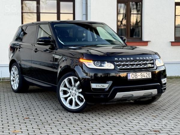 Black Land Rover Range Rover Sport 2014 in Jelgava, with an engine capacity of 3.00 L and mileage of 185 thousand km for 17900 €, photo 6 on AUTOMOTO.COM.LV