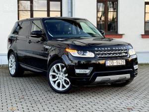 Black Land Rover Range Rover Sport 2014 in Jelgava, with an engine capacity of 3.00 L and mileage of 185 thousand km for 17900 €, photo 6 on AUTOMOTO.COM.LV