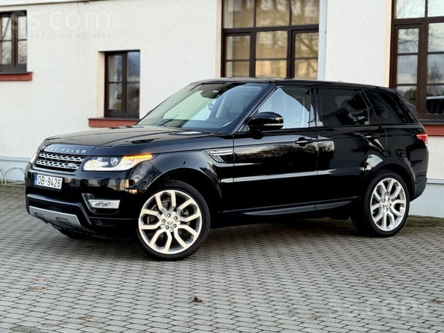 Black Land Rover Range Rover Sport 2014 in Jelgava, with an engine capacity of 3.00 L and mileage of 185 thousand km for 17900 €, photo 9 on AUTOMOTO.COM.LV