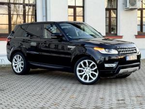 Black Land Rover Range Rover Sport 2014 in Jelgava, with an engine capacity of 3.00 L and mileage of 185 thousand km for 17900 €, photo 10 on AUTOMOTO.COM.LV