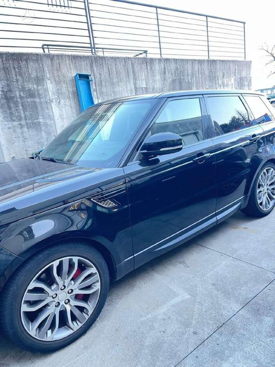 Melns Land Rover Range Rover Sport 2014 Kauņa, ar dzinēja tilpumu 2.99 L un nobraukumu 175 tūkst. km par 7200 €, foto 5 vietnē AUTOMOTO.COM.LV
