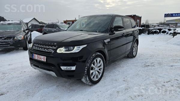 Black Land Rover Range Rover Sport 2014 in Riga, with an engine capacity of 3.00 L and mileage of 0 thousand km for 14950 €, photo 1 on AUTOMOTO.COM.LV