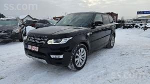 Melns Land Rover Range Rover Sport 2014 Rīga, ar dzinēja tilpumu 3.00 L un nobraukumu 0 tūkst. km par 14950 €, foto  vietnē AUTOMOTO.COM.LV