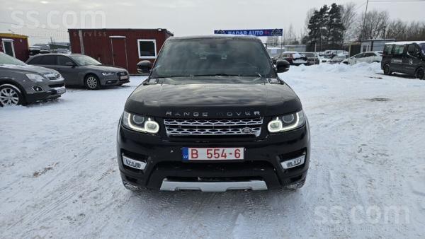 Black Land Rover Range Rover Sport 2014 in Riga, with an engine capacity of 3.00 L and mileage of 0 thousand km for 14950 €, photo 2 on AUTOMOTO.COM.LV