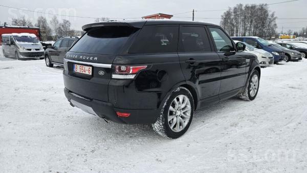 Black Land Rover Range Rover Sport 2014 in Riga, with an engine capacity of 3.00 L and mileage of 0 thousand km for 14950 €, photo 4 on AUTOMOTO.COM.LV