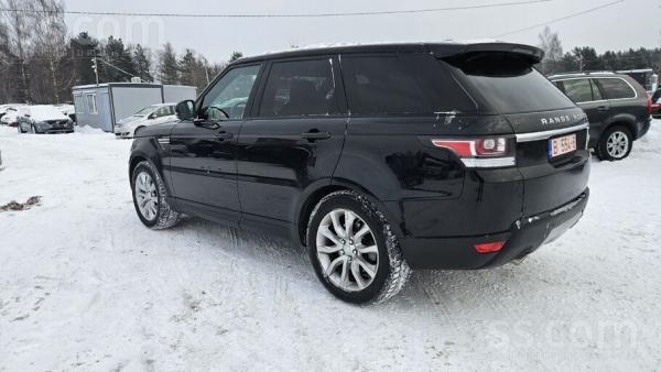 Black Land Rover Range Rover Sport 2014 in Riga, with an engine capacity of 3.00 L and mileage of 0 thousand km for 14950 €, photo 5 on AUTOMOTO.COM.LV