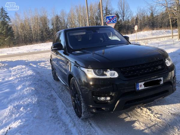 Black Land Rover Range Rover Sport 2014 in Jonava, with an engine capacity of 3.00 L and mileage of 206 thousand km for 20500 €, photo 2 on AUTOMOTO.COM.LV